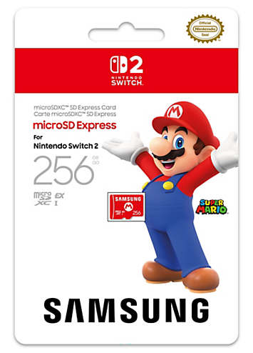 Nintendo Switch 2 Samsung Micro SD Express Card | Kaleidoscope