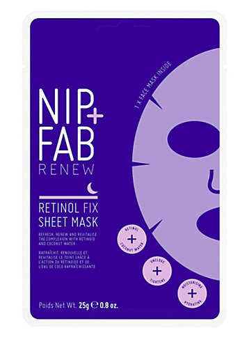 Nip + Fab Retinol Fix Sheet Mask 25g | Kaleidoscope