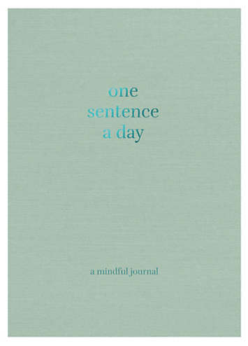 One Sentence a Day: A Mindful Journal by Quadrille | Kaleidoscope