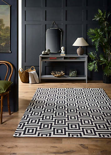 Origin Labyrinth Wool Rug | Kaleidoscope