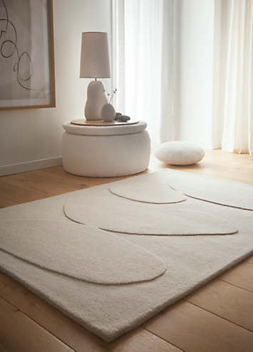 Origin Sculptured Wool Pebble Rug | Kaleidoscope