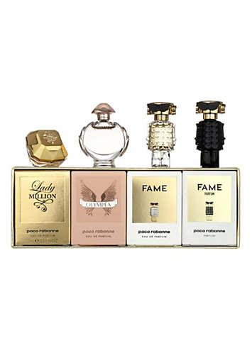 Paco Rabanne 4 Piece Mini Eau De Parfum Gift Set | Kaleidoscope