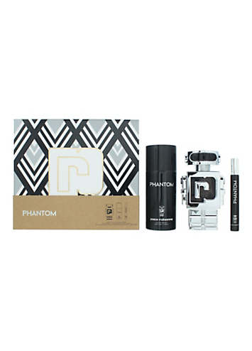 Paco Rabanne Phantom Eau De Toilette 100ml 3 Piece Gift Set | Kaleidoscope