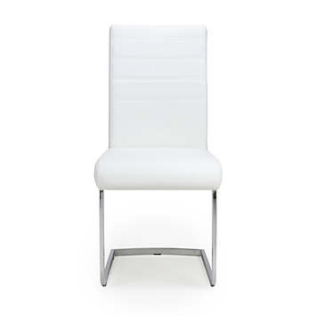 Pair of Callisto Leather Effect Chairs | Kaleidoscope