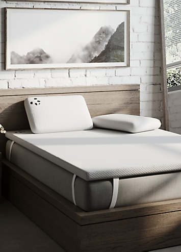 Panda London Bamboo & Memory Foam 5cm Mattress Topper | Kaleidoscope