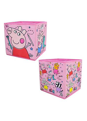 Peppa Pig Doodles Pack of 2 Storage Boxes | Kaleidoscope