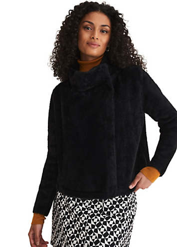 Phase Eight ’Vivienne’ Fluffy Short Knit Jacket | Kaleidoscope