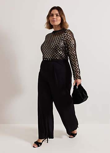 Phase Eight Amelia Sequin Bodice Jumpsuit | Kaleidoscope
