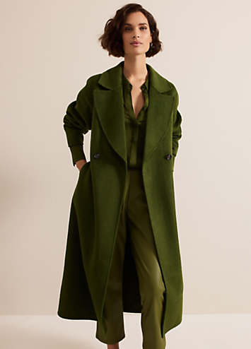 Phase Eight Darcy Double Faced Wool Coat | Kaleidoscope