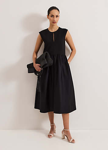 Phase Eight Jenny Mix Woven Dress | Kaleidoscope