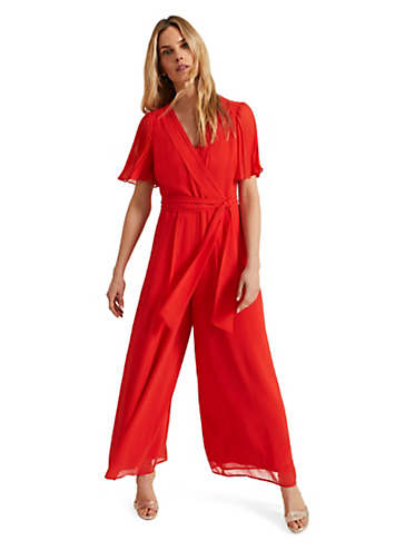 Phase Eight Kendall Pleat Jumpsuit | Kaleidoscope