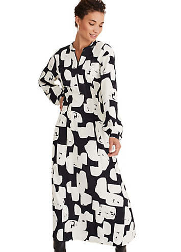 Phase Eight Luana Geo Zip Front Midi Dress | Kaleidoscope