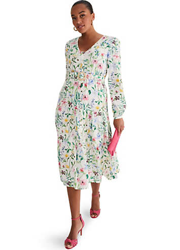 Phase Eight Maya Floral Midaxi Dress | Kaleidoscope