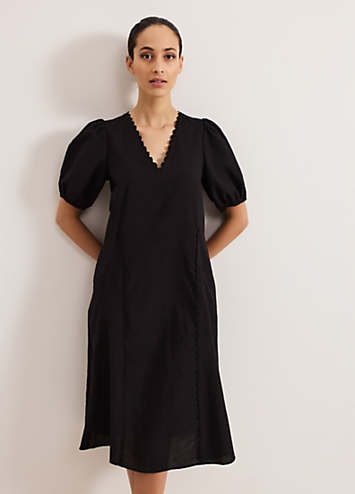 Phase Eight Milly Linen Dress | Kaleidoscope