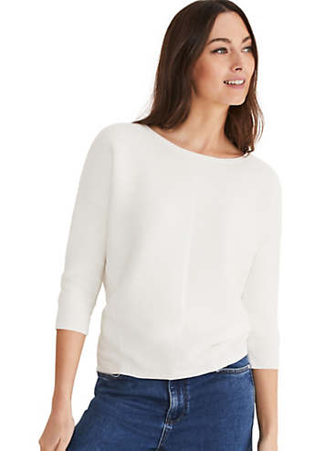 Phase Eight Nellie Ripple Knitted Jumper | Kaleidoscope