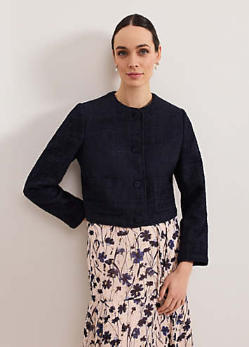 Phase Eight Ripley Boucle Jacket | Kaleidoscope