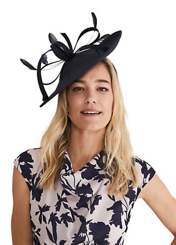 Phase Eight Shantung Oval Disc Fascinator | Kaleidoscope