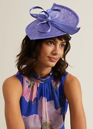 Phase Eight Silk Bow Twist Disc Fascinator | Kaleidoscope