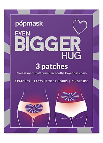 Popmask Even Bigger Hug Pack of 3 Menstrual Cramp Patches | Kaleidoscope
