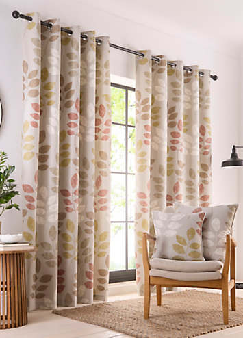 Portfolio Home Springfield Eyelet Lined Curtains | Kaleidoscope
