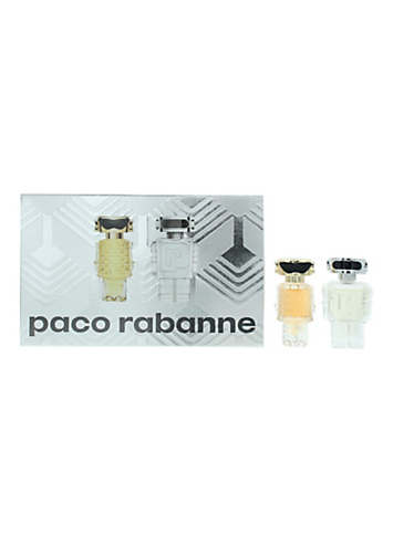 Rabanne Mini 2 Piece Gift Set: Fame Eau De Parfum 4ml & Phantom Eau De ...