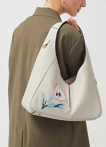 Radley London Chalk Hillgate Place Floral Large Open Top Shoulder Bag ...