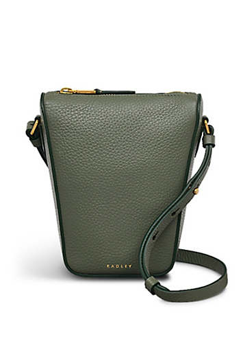 Radley London Oak Street Dark Olive Medium Phone Crossbody Bag ...