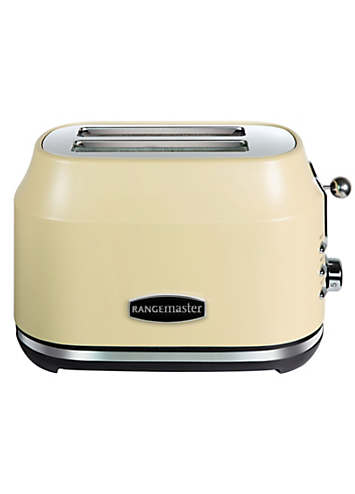 Rangemaster RMCL2S201CM Classic 2 Slice Toaster - Matt Cream | Kaleidoscope