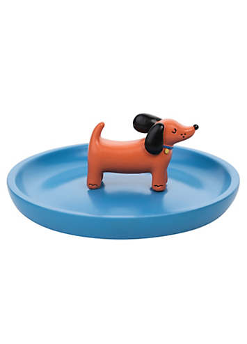 Raspberry Blossom Dog Trinket Dish | Kaleidoscope