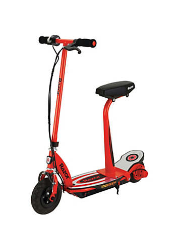 Razor Power Core E100 24 Volt Electric Scooter in Red with Padded Seat ...