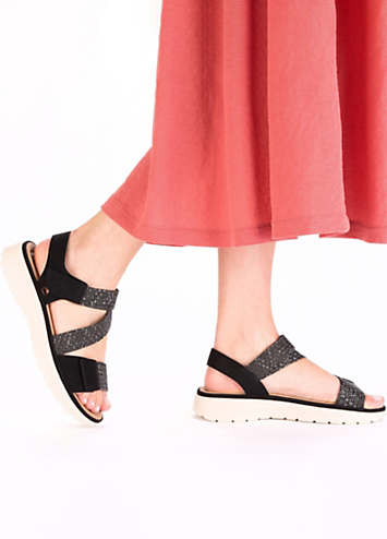 Rieker Adjustable Velcro Strap Sandals | Kaleidoscope