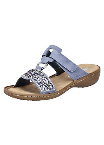 Rieker Blue Loop 608K2-12 Sandals | Kaleidoscope