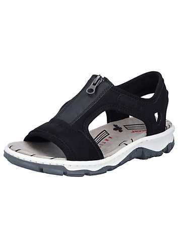 Rieker Zip-Up Sandals | Kaleidoscope