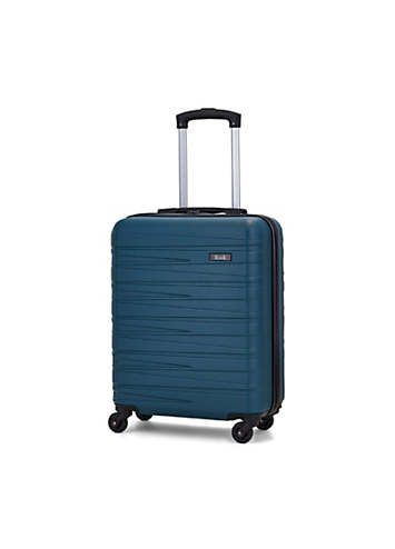 Rock Luggage Seattle Small Teal Suitcase | Kaleidoscope