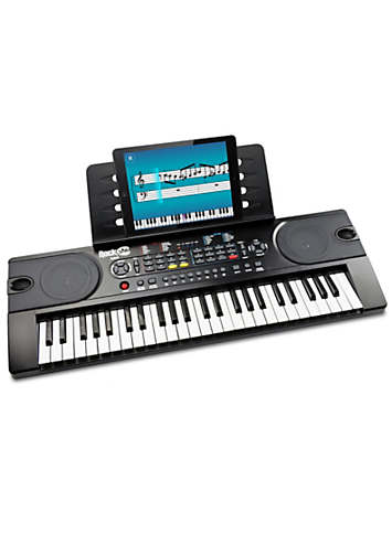 RockJam 49 Key Junior Keyboard with Digital Display | Kaleidoscope