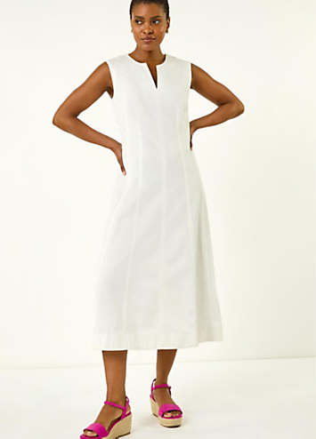 Roman Originals Panel Detail Midi Dress | Kaleidoscope