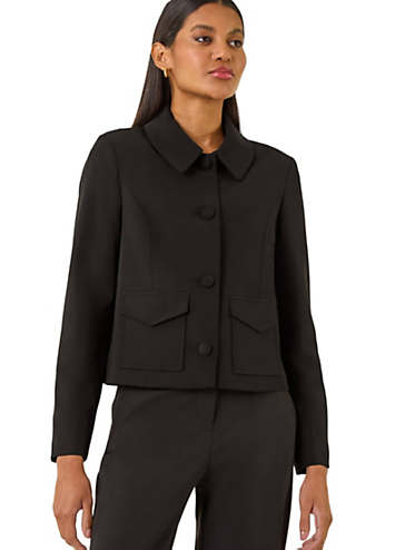 Roman Smart Buttoned Pocket Jacket | Kaleidoscope