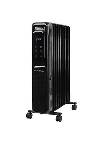 Russell Hobbs Black 2.5KW Digital Touch Control 11 Fin Oil Filled ...