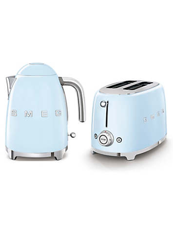SMEG EEJB112 50’s Style Retro Breakfast Set - 1.7L 3000W Variable ...