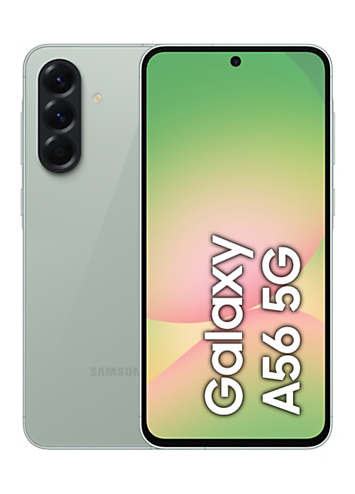 Samsung Galaxy A56 5G 256GB SIM Free Mobile Phone - Olive | Kaleidoscope