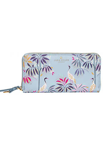 Sara Miller Crane Garden Large Zip Purse | Kaleidoscope