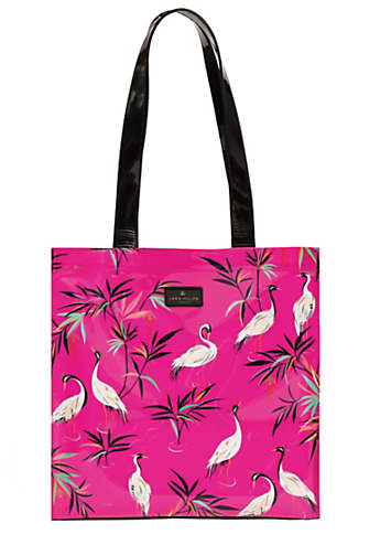 Sara Miller Pink Heron Everyday Shopper Bag | Kaleidoscope