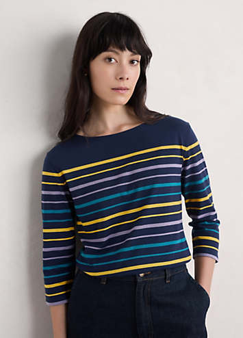 Seasalt Cornwall Multi Sailor Top | Kaleidoscope