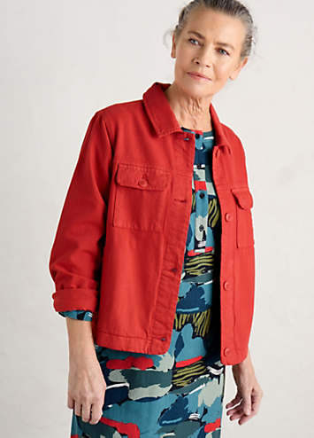 Seasalt Cornwall Red Ballad Jacket | Kaleidoscope