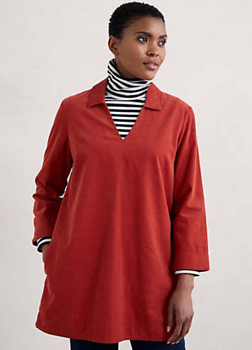 Seasalt Cornwall Red Lavethan Tunic | Kaleidoscope