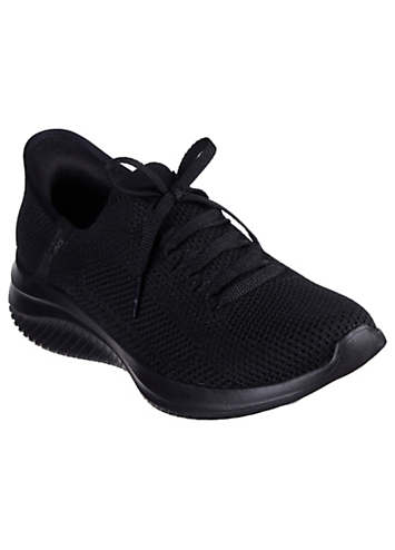 Skechers Black Slip Ins Ultra Flex 3.0 Elevated Motion Trainers | Kaleidoscope