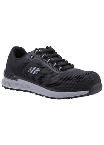 Skechers Work Mens Black Bulklin Bragoo Slip Resistant & Composite ...