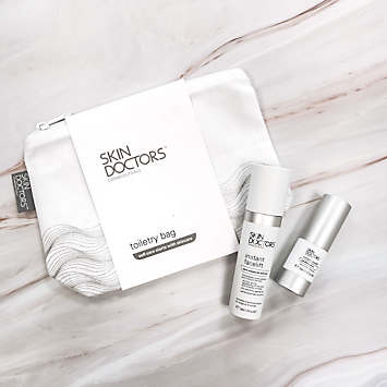 Skin Doctors Instant Eyelift & Instant Facelift with FREE Toiletry Bag ...