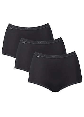 Sloggi Pack of 3 Maxi Briefs | Kaleidoscope