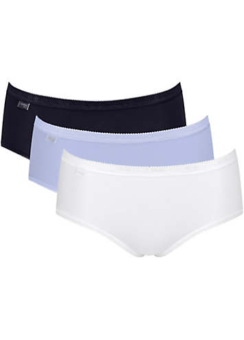Sloggi Pack of 3 Midi Briefs | Kaleidoscope